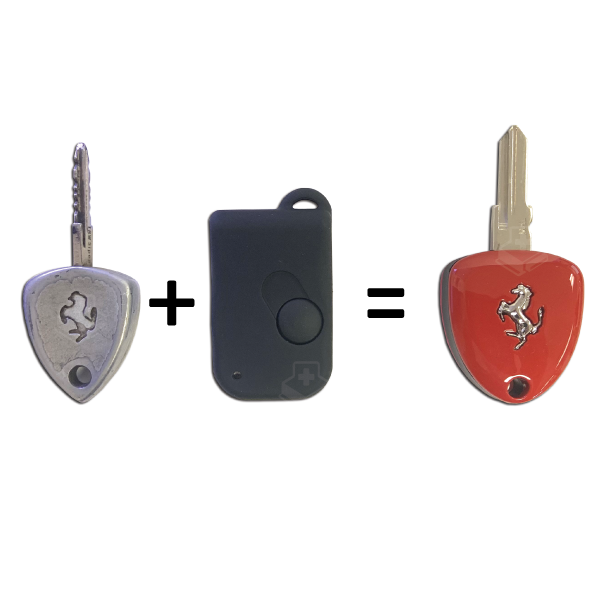 Ferrari Key fob remote Integrated remote + key blade | Specialized ECU ...